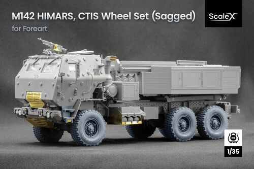 ScaleX WM-35025W Himars Weighted Wheel Set With CTIS (For Foreart)