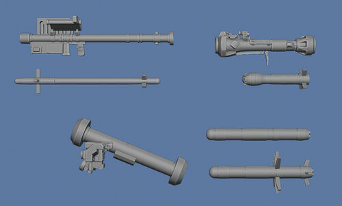Germania-Figuren 72-CW-2512 Ukraine's Air Defense Missiles 2022