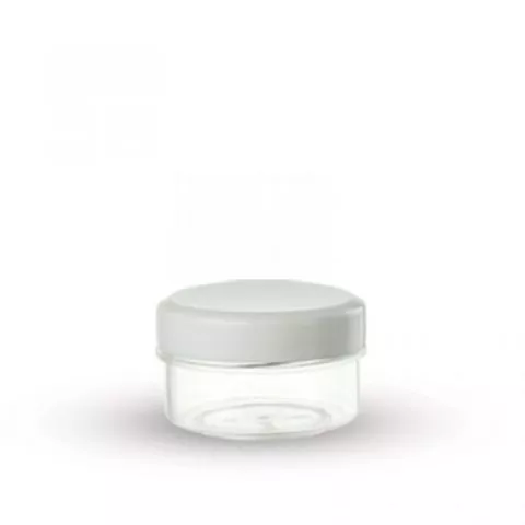 TRANSPARENTNA PLASTIČNA KUTIJA SA NAVOJEM 15ML (11015)