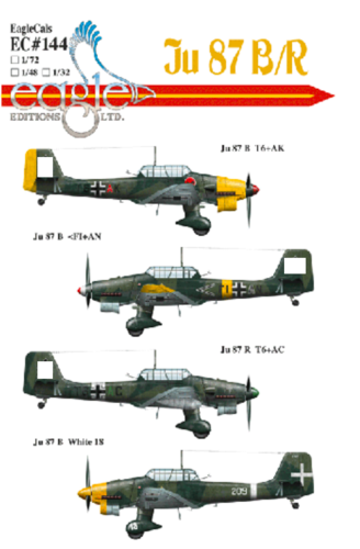 Eagle Editions D144-48 Stukas Ju 87 B/R