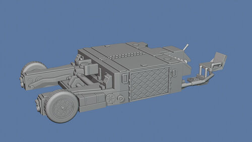 Germania-Figuren 72-VE-1104 Hangar Tractor