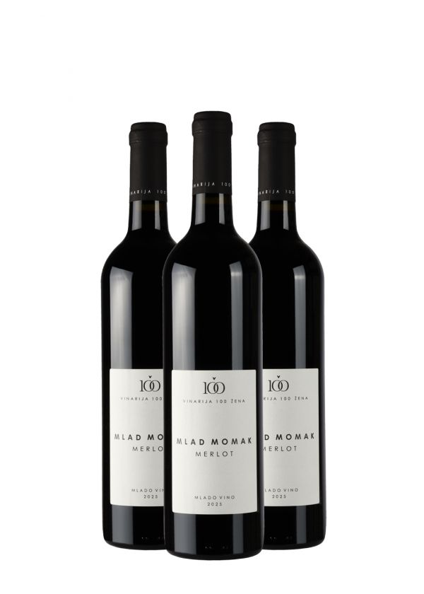 AKCIJA 2+1 100 Žena Mlad Momak Merlot