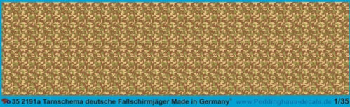 Peddinghaus-Decals 2191a Camo Smoke German Paras