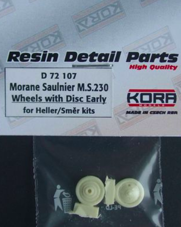 Kora Models D72107 Morane-Saulnier MS.230 Et.2 early wheels