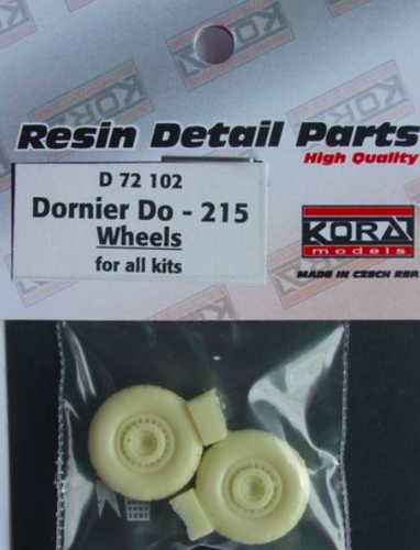 Kora Models D72102 Dornier Do-215 wheels