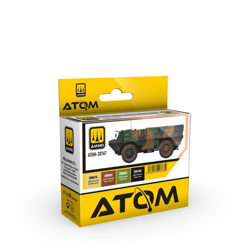 AMMO of Mig Jimenez ATOM-20767 Modern French Armed Forces Colors Set