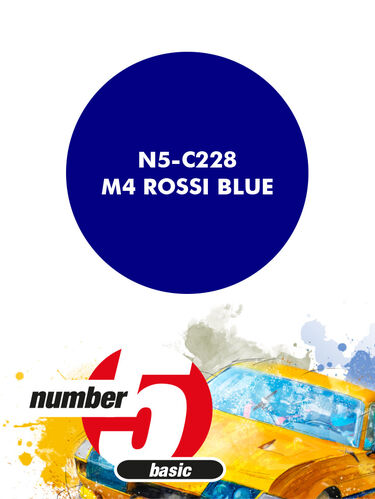 Number Five N5-C228 M4 Rossi Blue