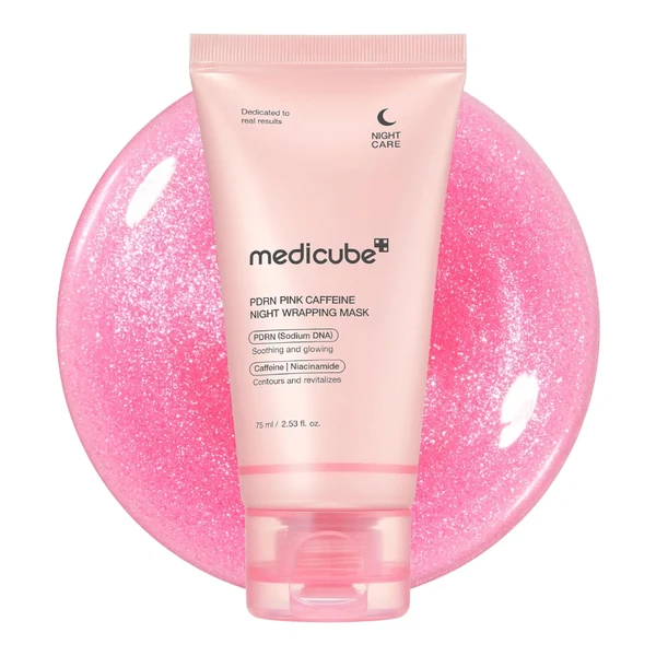 Medicube PDRN Pink Caffeine Night Wrapping Mask