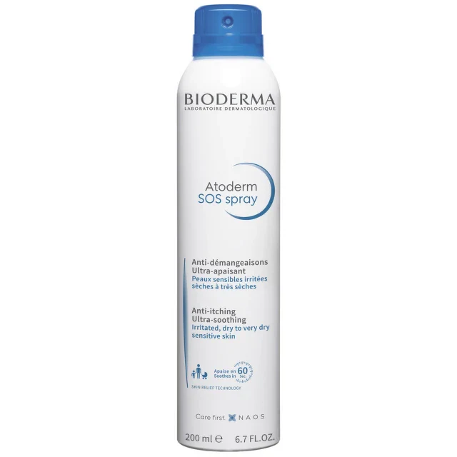 Bioderma ATODERM SOS Sprej protiv svaraba kože, 200 ml