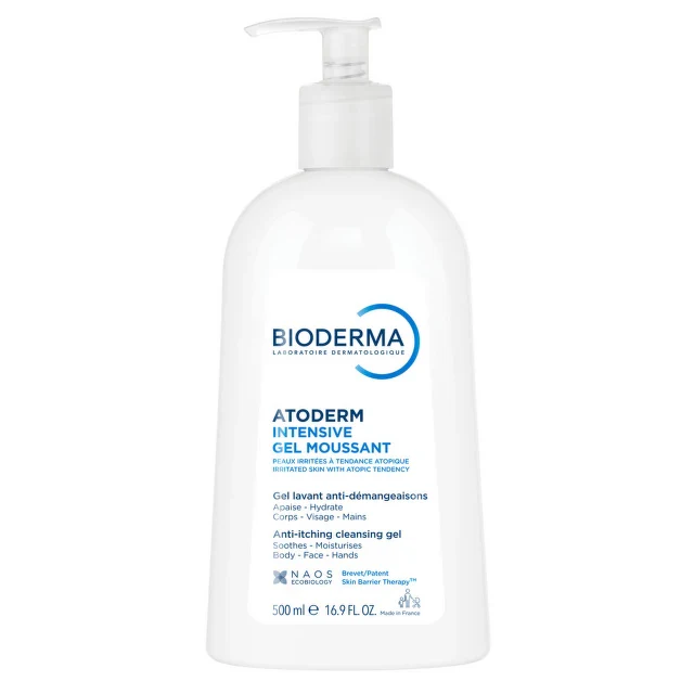 Bioderma ATODERM Intensive-PENASTI GEL za lice i telo, 500ml