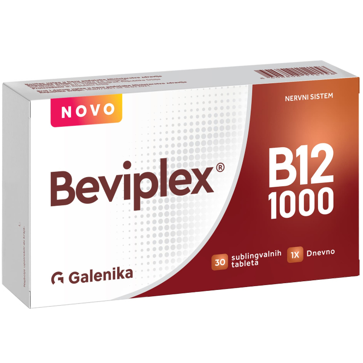 Beviplex B12 1000 30 tableta
