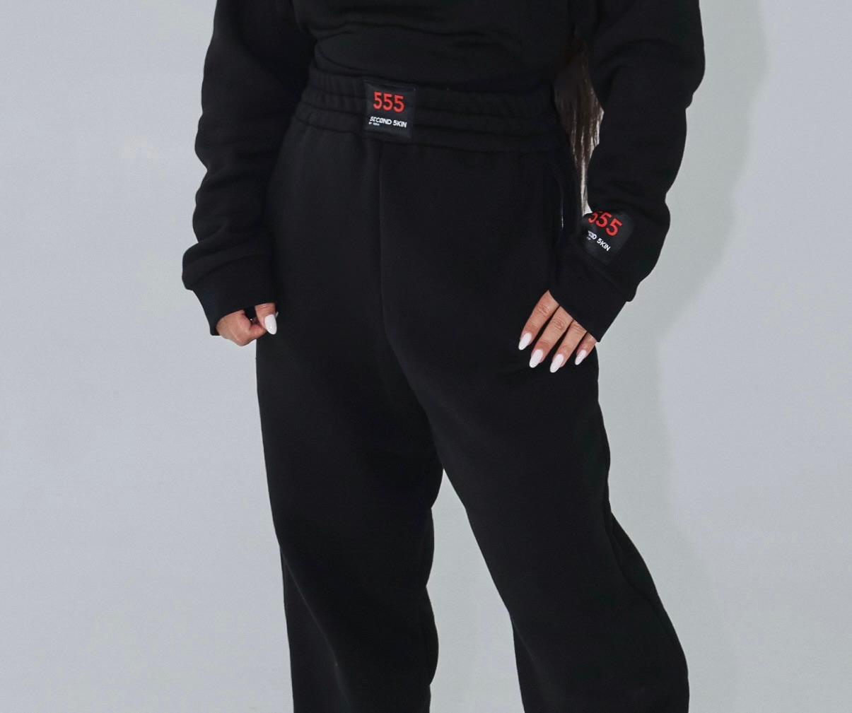 555 AFTERWORK SWEATPANTS BLACK