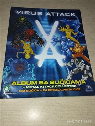 Album za sličice - Virus Attack