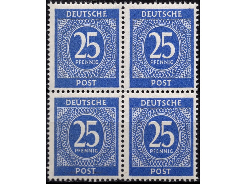 Alliierte Besetzung 1946. Gemeinschaftsausgaben