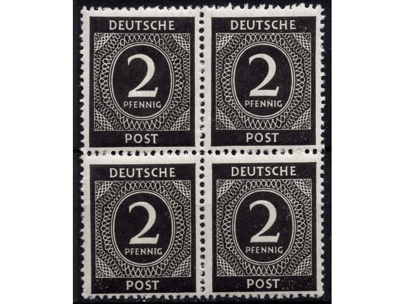 Alliierte Besetzung 1946. Gemeinschaftsausgaben