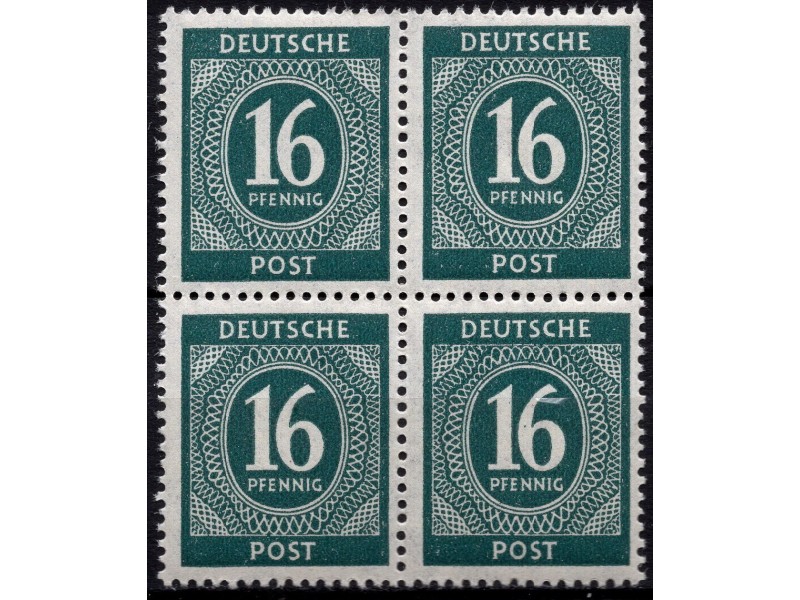 Alliierte Besetzung 1946. Gemeinschaftsausgaben