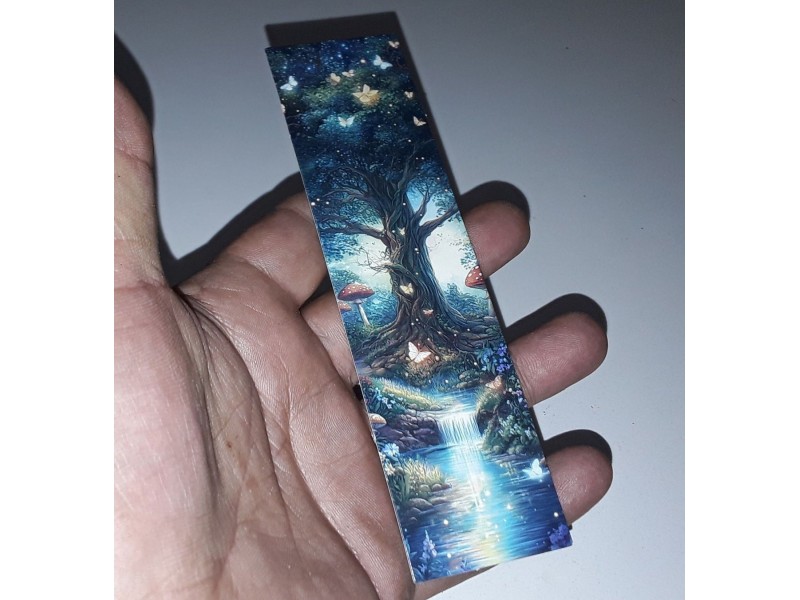 Obeleživač stranica, Bookmarker. 15 x 4 cm.