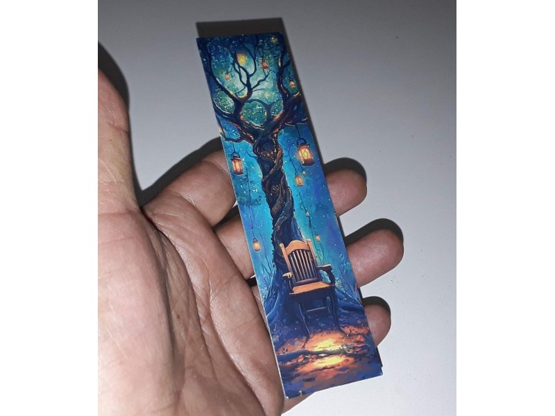 Obeleživač stranica, Bookmarker. 15 x 4 cm.