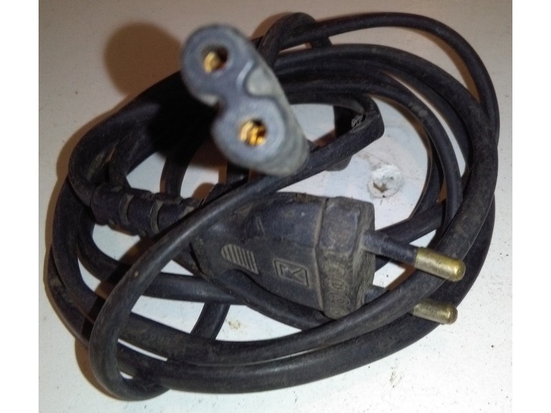 Crni kabel 182cm RVV 3000-300V - 5mm