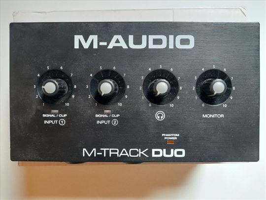 M-Audio M-Track Duo/ Audio Interface/ Zvucna karta