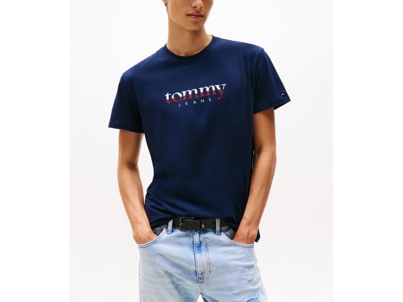 TOMMY HILFIGER teget muska majica NOVO