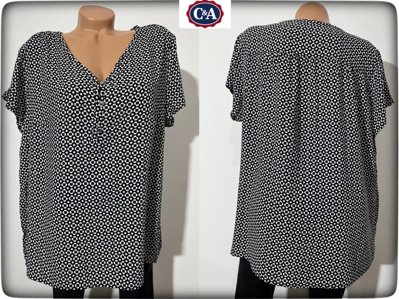*C&A*Nezna Viskozna tunika*KAO NOVA*48-XL