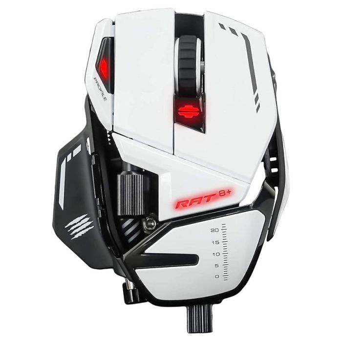 Miš Mad Catz R.A.T. 8+ Gaming Mouse White