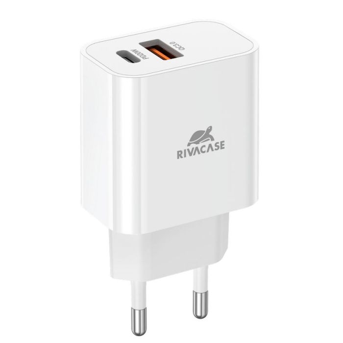 Punjač za smartphone Rivacase 20W PD A +C PS4102 W00 White