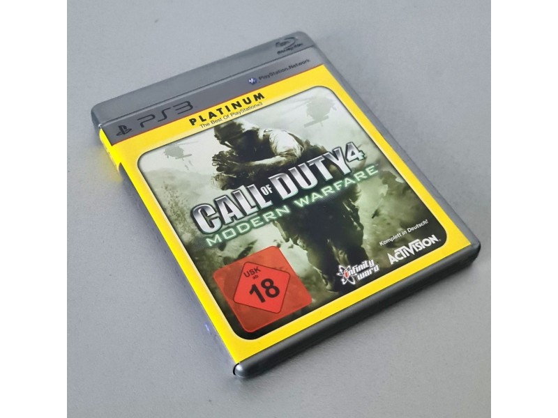 Call of Duty 4 Modern Warfare PS3