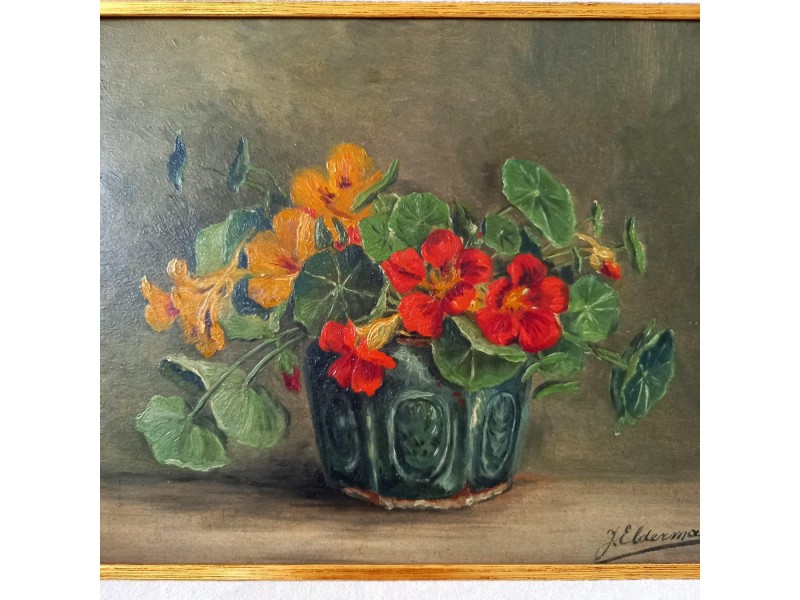ULJE NA PLATNU- POTPISANO J. ELDERMANS