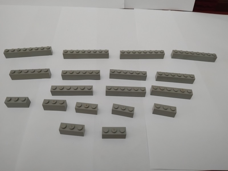 Lego Light Gray Kocke 4.