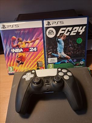 NBA 2K24, FC24 i PS5 džojstik