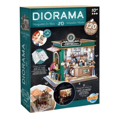 Diorama - Buki, Coffee, 120 pcs