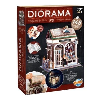 Diorama - Buki, Bookshop, 148 pcs