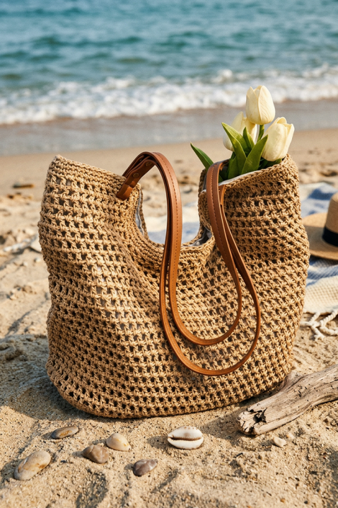 torba za plažu DELVONDA BEIGE