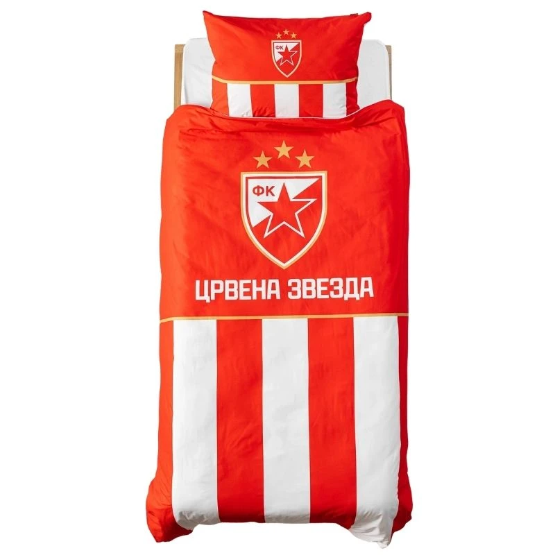 Stefan posteljina za krevet Crvena Zvezda, 140x200 cm