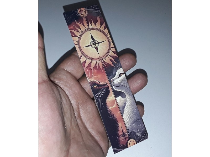 Obeleživač stranica, Bookmarker. 15 x 4 cm.