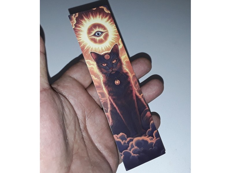 Obeleživač stranica, Bookmarker. 15 x 4 cm.