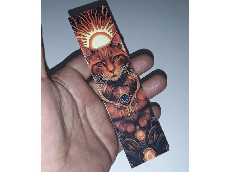 Obeleživač stranica, Bookmarker. 15 x 4 cm.