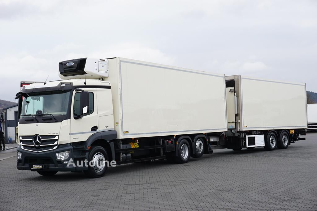 Mercedes-Benz ACTROS / 2540 / ACC / E 6 / ZESTAW PRZEJAZDOWY / CHŁODNIA + WIND kamion hladnjača + prikolica hladnjača