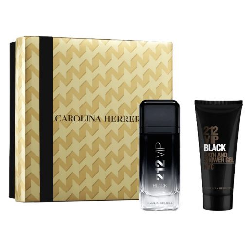 C.H. Set 212 Vip Black M 2017 100ml edp + 100ml SG