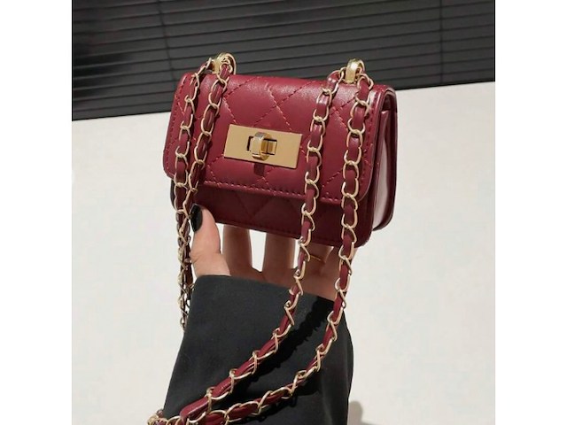 TORBICA MINI BAG BURGUNDY PRELEPA