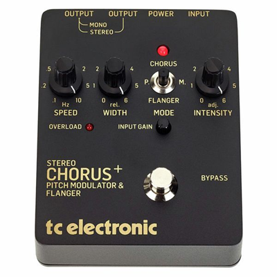 tc electronic SCF Gold SE chorus/flanger pedala