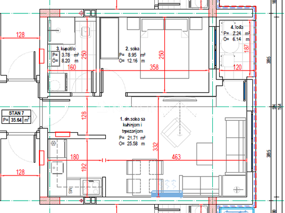 Moderan stambeni kompleks sa PDV-om-idealan za porodice, Pantelej ID#7847