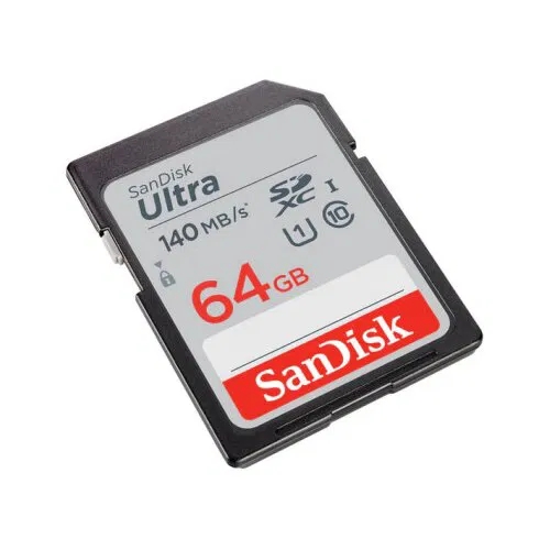 SanDisk SDXC 64GB Ultra 140MB/s Class 10 UHS-I