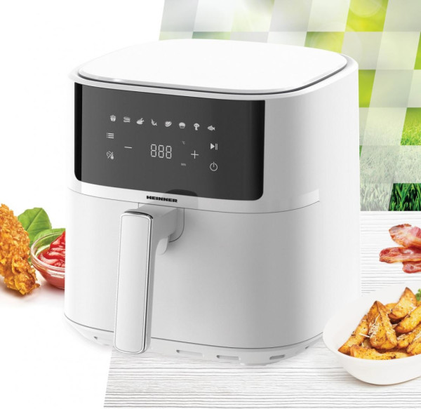 Razno Friteza Air Fryer HEINNER HAF-B6WH17SQ/1700W/5,7l/bela