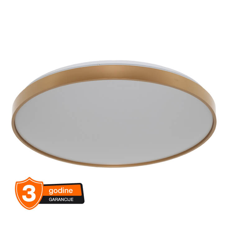 OSRAM LED Plafonjera 60W Zlatna 4000K - Elegantno Svetlo
