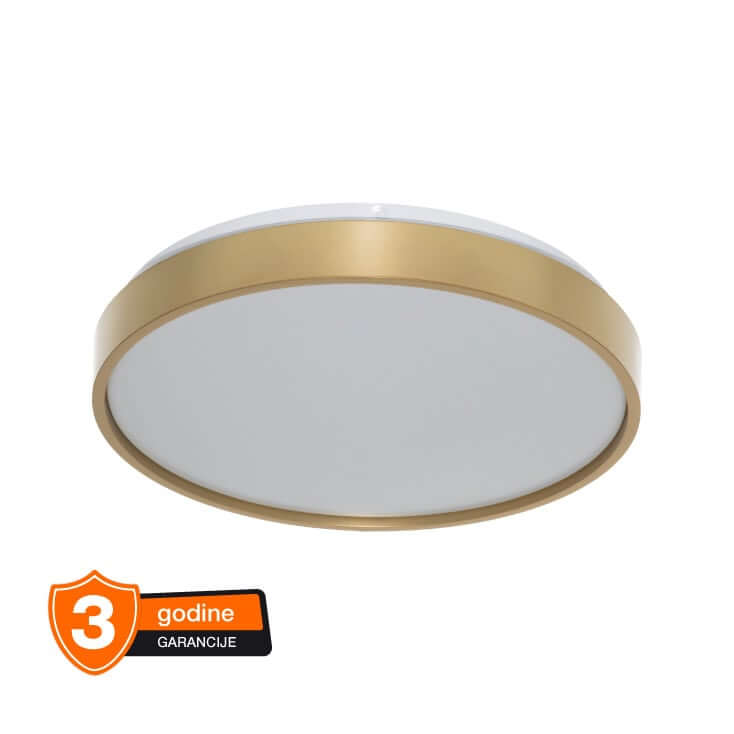 OSRAM LED plafonjera 18W 4099854653087E | Zlatna IP20