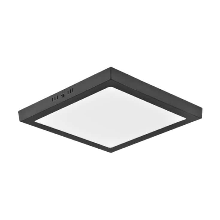 Crna LED plafonjera 24W KNS5-24W – 3 boje svetla