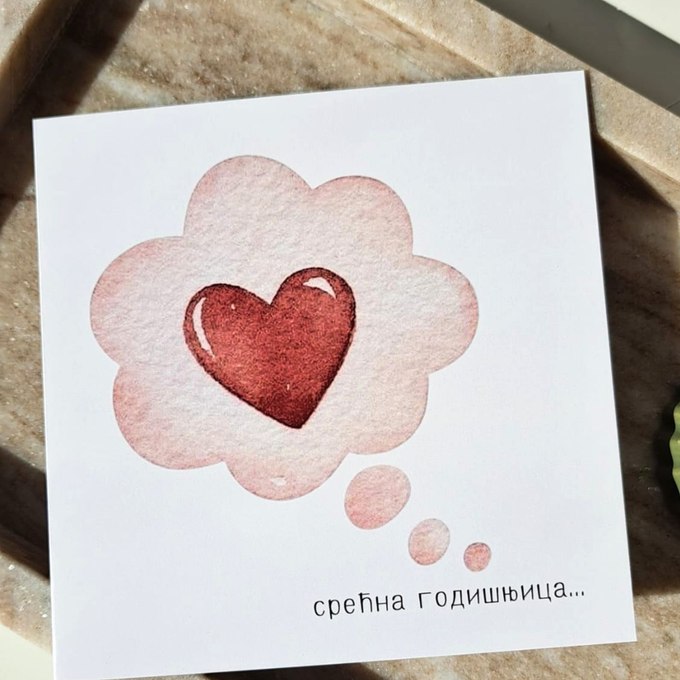 Čestitka sa kovertom